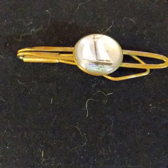 unbranded | Accessories | Sailboat Tie Money Clip Reverse Painted ...